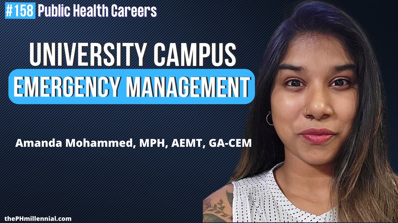 158: Passion for University Emergency Management with Amanda Mohammed ...